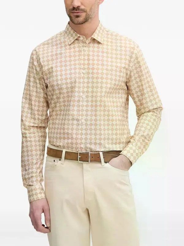 TRUSSARDI Check-pattern Shirt