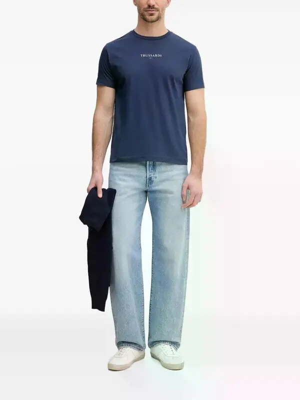 TRUSSARDI Logo-print Short-sleeve T-shirt
