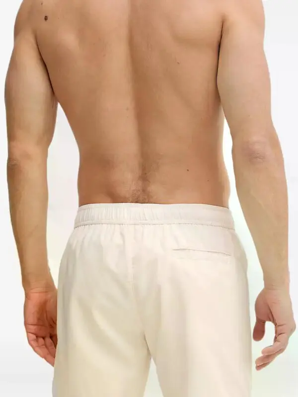 TRUSSARDI Embroidered Elasticated Swim Shorts