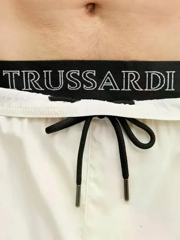 TRUSSARDI Logo-print Drawstring Swim Shorts