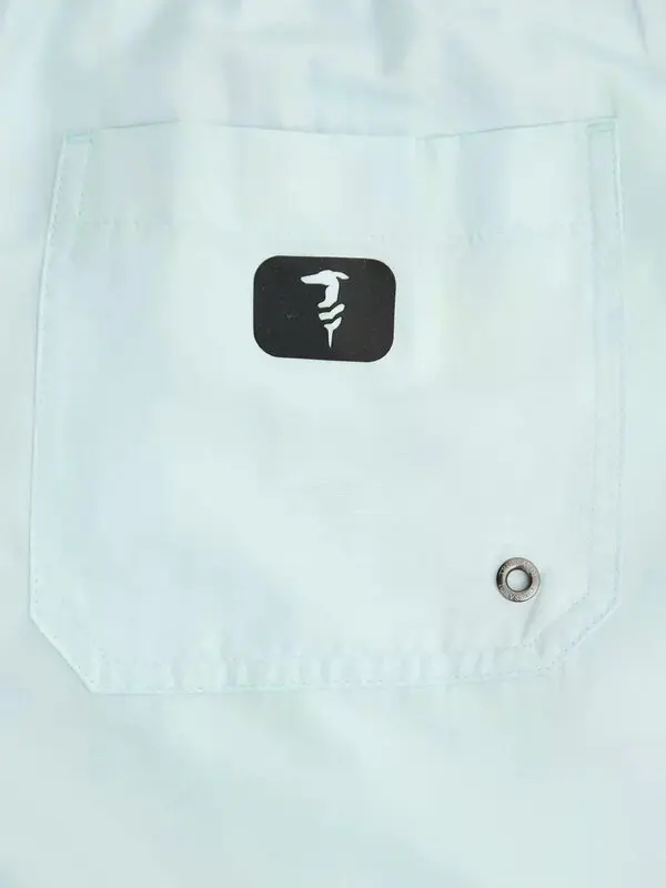 TRUSSARDI Logo-print Drawstring Swim Shorts