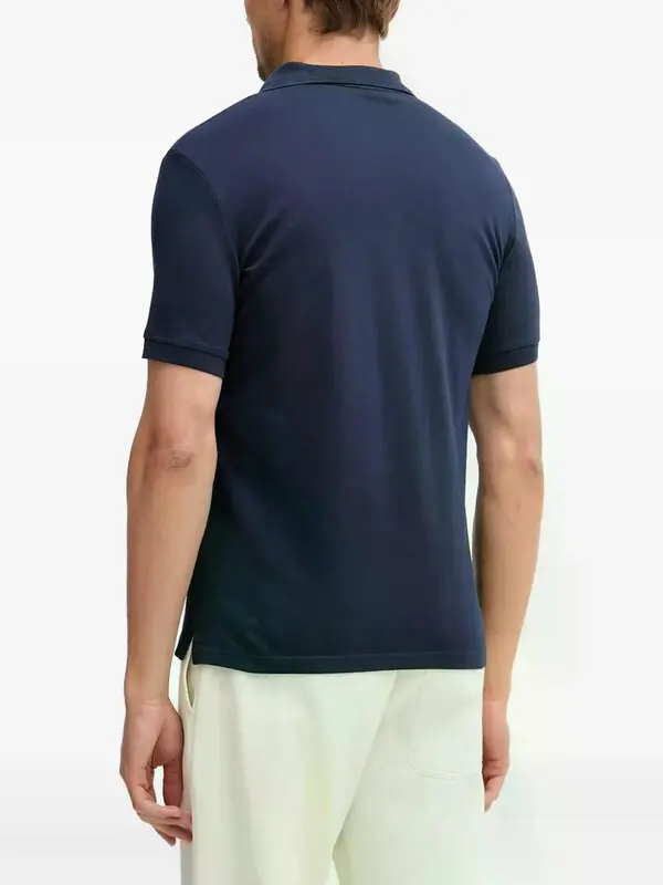 TRUSSARDI Logo-embroidered Short-sleeve Polo Shirt