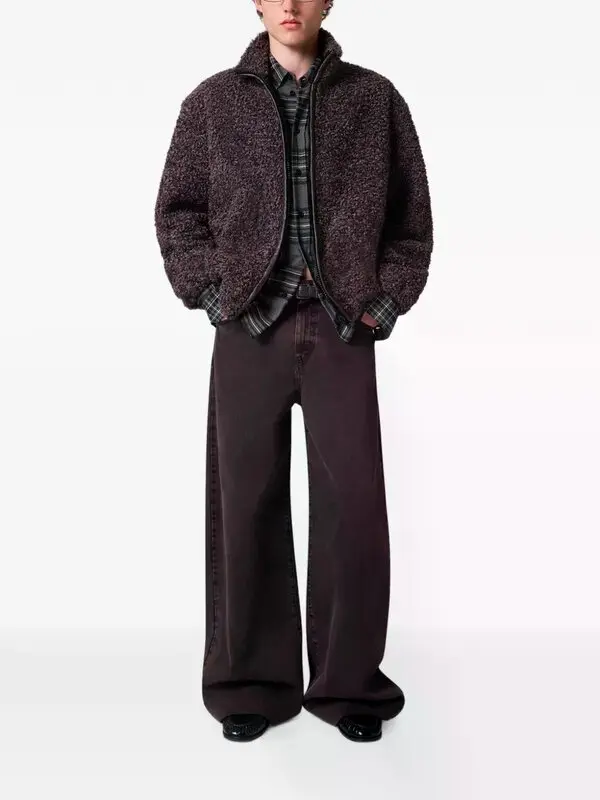 MSGM Check-print Button-down Shirt