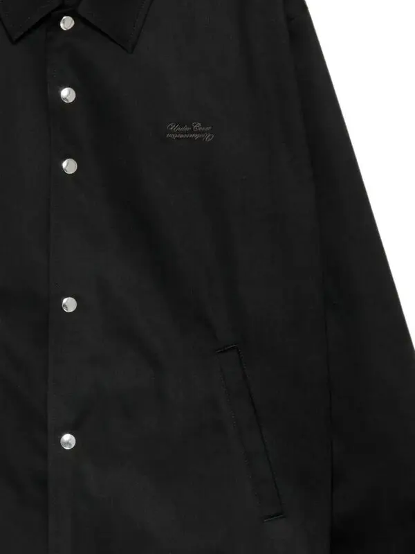 Undercover Logo Patched Press-stud Coach Jacket