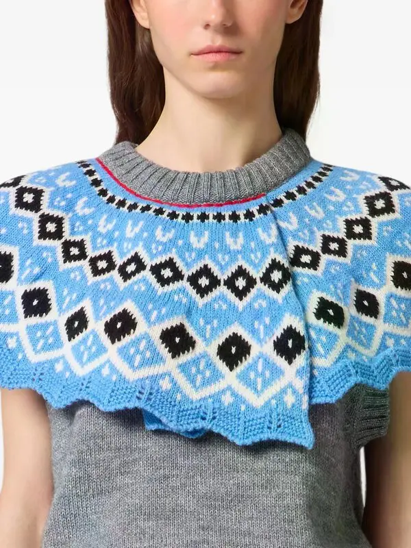 MSGM Ruffled-detail Tank Top