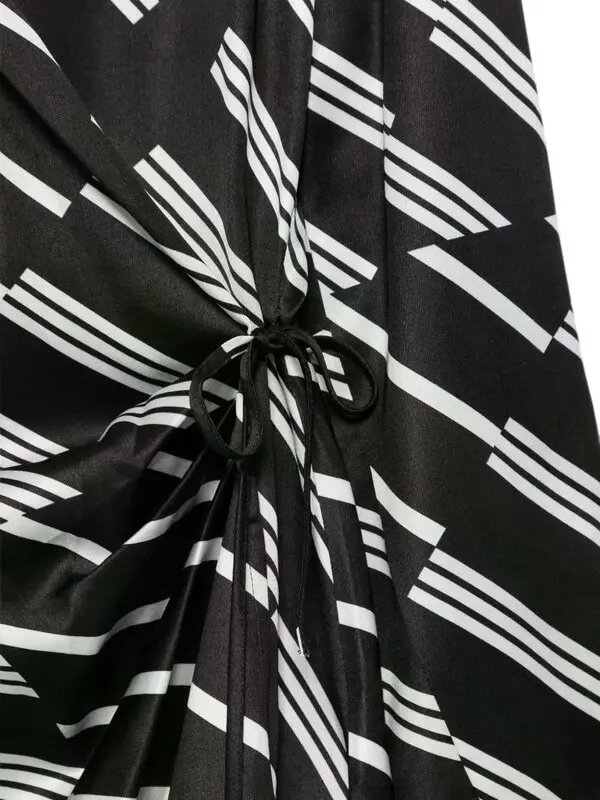 MSGM Striped Mini Dress