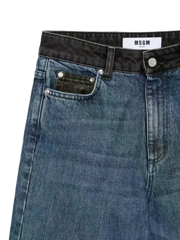 MSGM Belt-loop Pocket Jeans