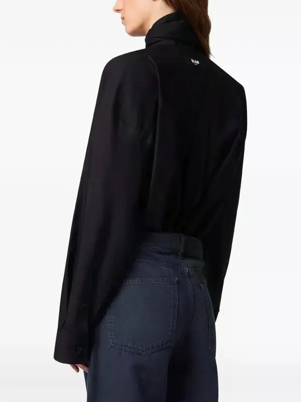 MSGM Bow-detail Pussy-bow Blouse