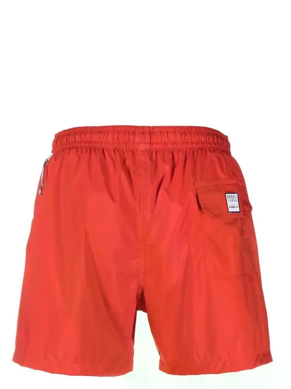 Fedeli Logo-patch Swim Shorts