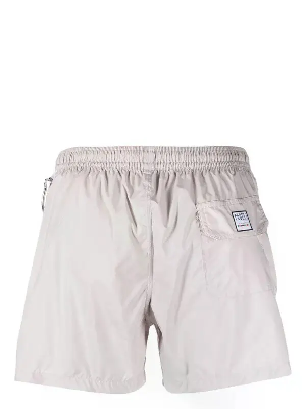 Fedeli Drawstring-waist Swim Shorts