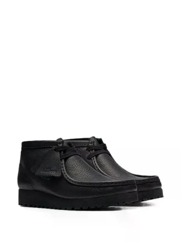 Clarks Wallabee Leather Ankle Boots