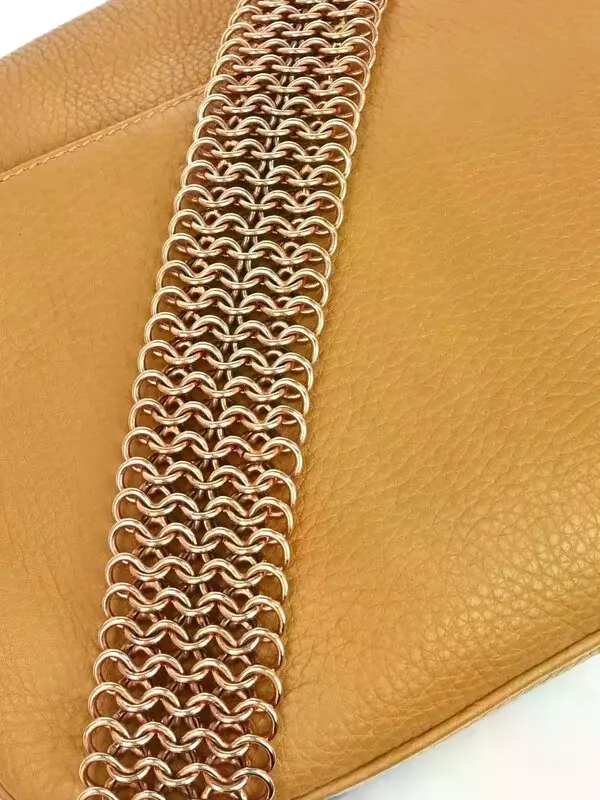 Prada 1990-2000s Chain-link-strap Shoulder Bag - Neutrals