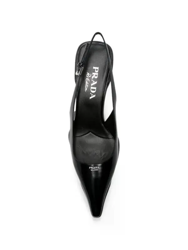 Prada Pointed-toe Slingback Pumps