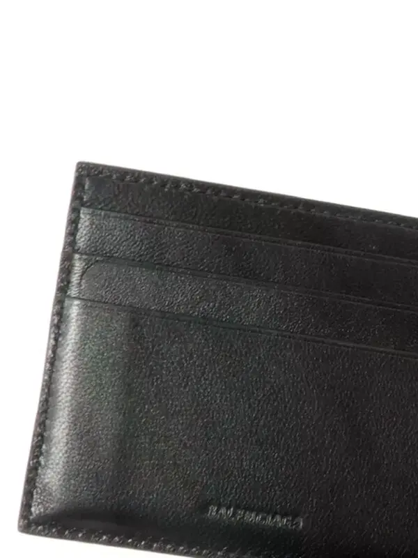 Balenciaga Croc-effect Bifold Wallet