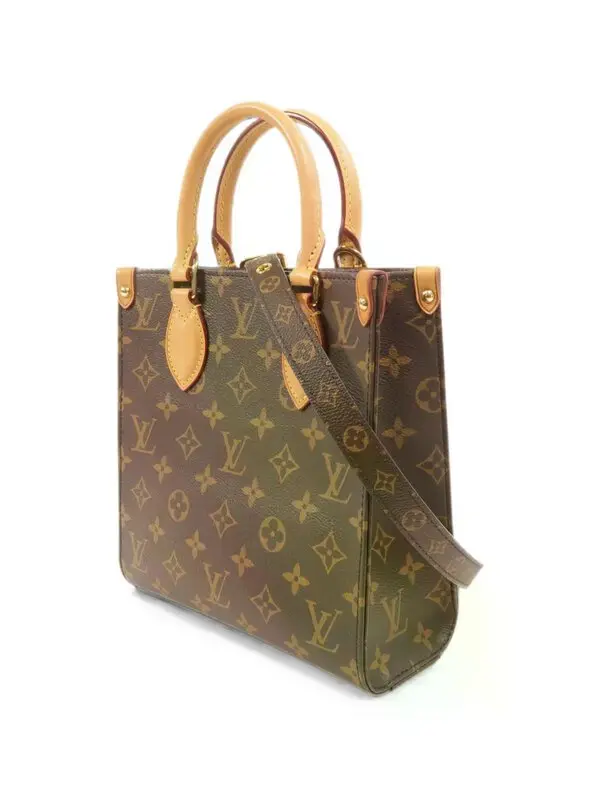 LOUIS VUITTON Sac Plat Bb Monogram Tote Bag