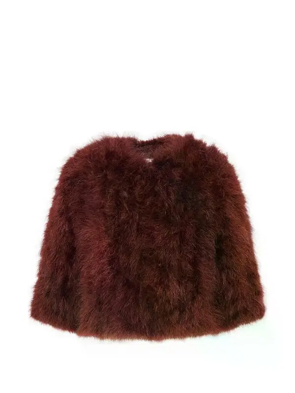 YVES SALOMON Feather-embellished Jacket