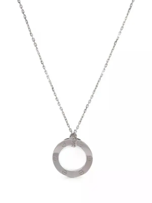 Cartier Love Pendant Necklace - Silver