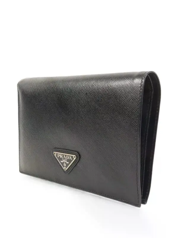 Prada Saffiano Leather Long Wallet