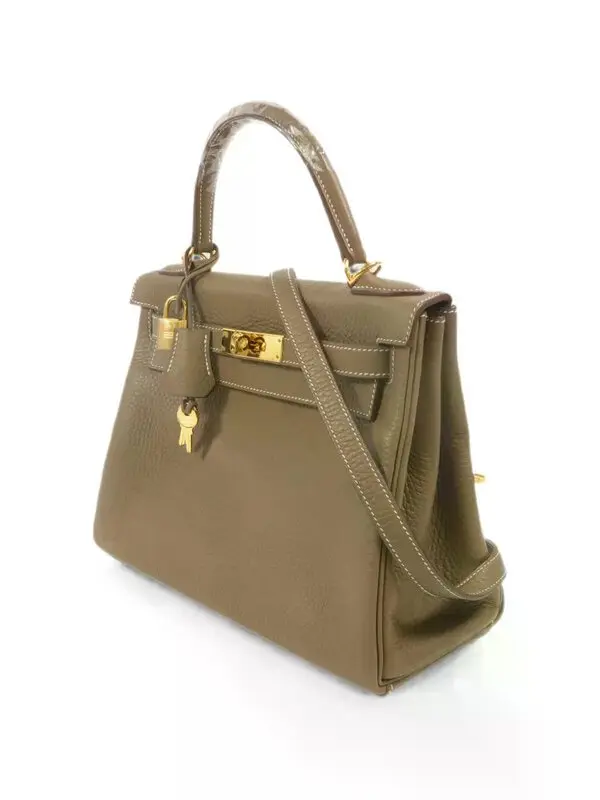 Hermès 2024 28 Kelly Tote Bag - Grey