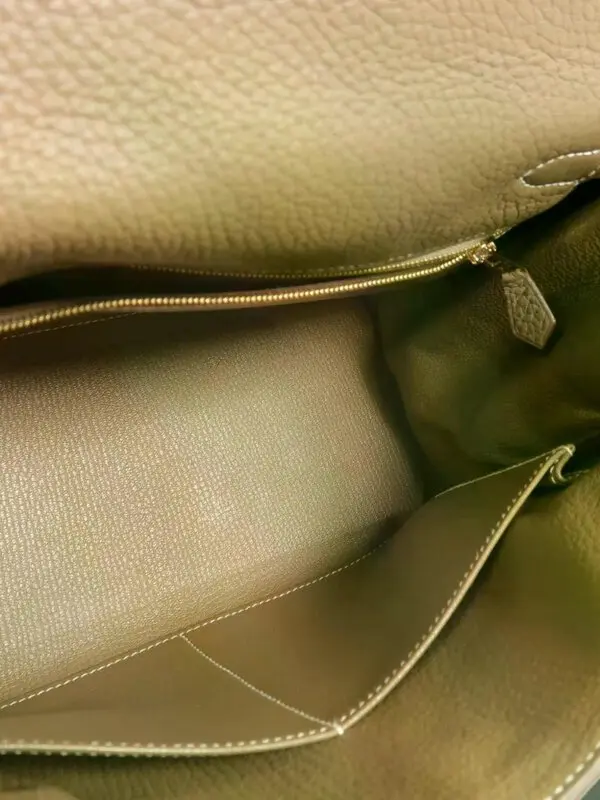 Hermès 2024 28 Kelly Tote Bag - Grey
