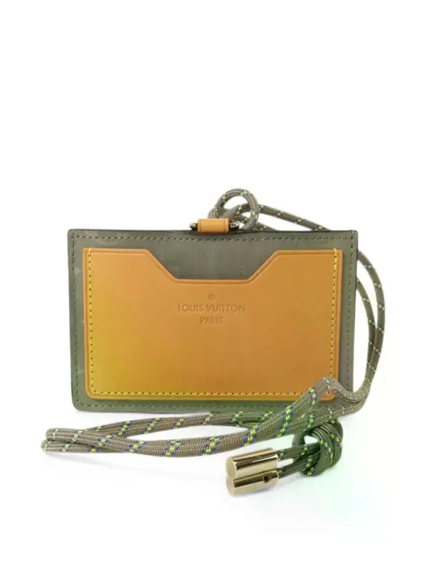 LOUIS VUITTON Cosmos Monogram Titanium Card Wallet