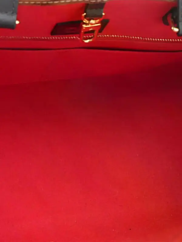 LOUIS VUITTON Monogram Reverse Giant Onthego Mm Satchel - Brown