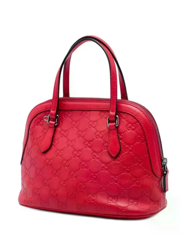 Gucci 2000-2015 Medium Guccissima Dome Satchel