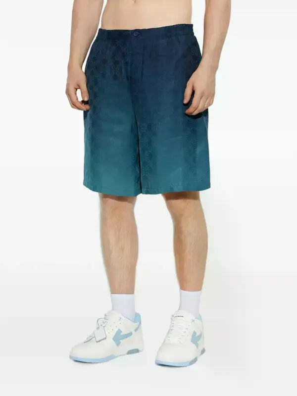 Off-White Arrow Monogram Jacquard Bowling Shorts