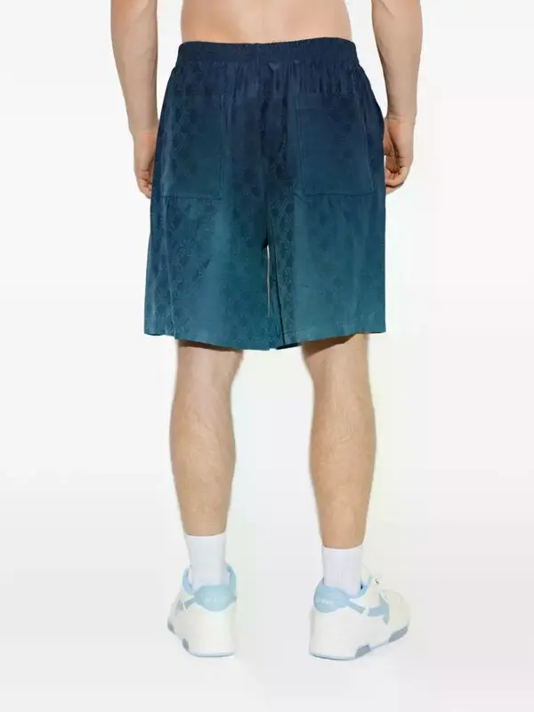 Off-White Arrow Monogram Jacquard Bowling Shorts