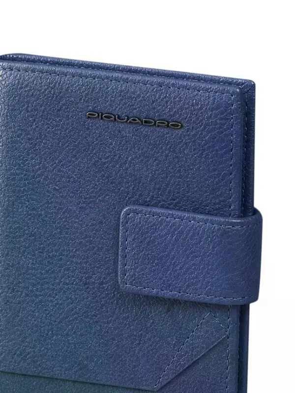PIQUADRO Pebbled-leather Wallet