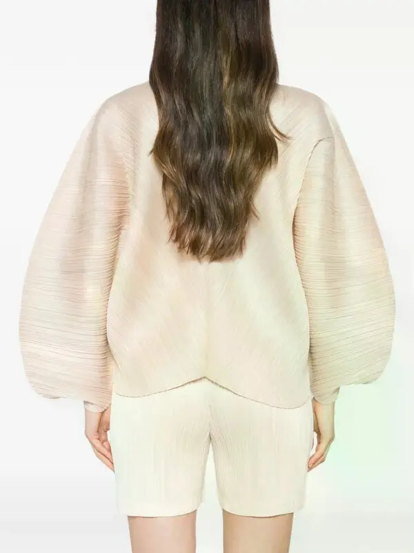 Issey Miyake Balloon Sleeve Blouse