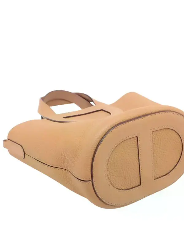 Hermès 2023 Clemence And Swift In The Loop 18 Handbag - Brown