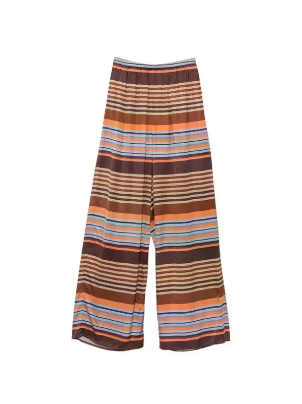 Faithfull The Brand Jensen Striped Wide Leg Trousers
