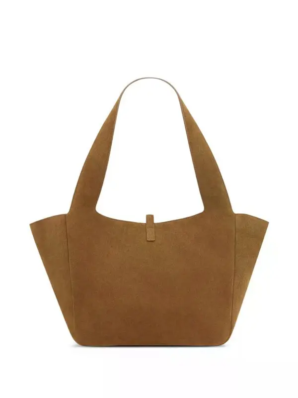 Saint Laurent Le 5 À 7 Small Bea Suede Bag - Brown