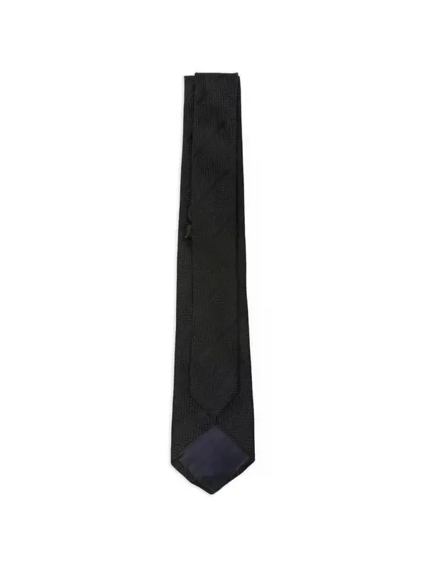 Tagliatore Textured Diagonal Stripe Neck Tie