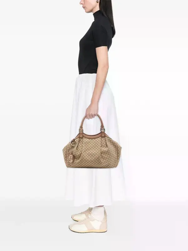 Gucci Diamante Canvas Sukey Tote Bag