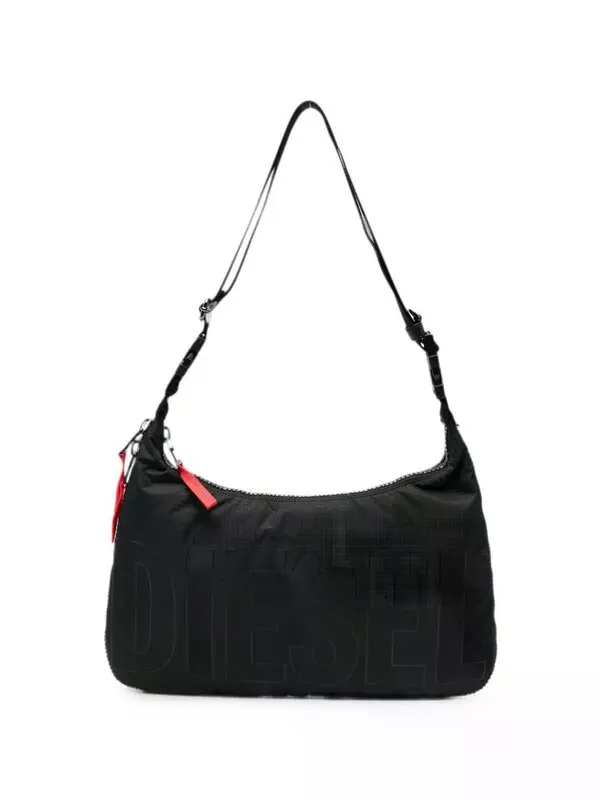 DIESEL® Logo-embossed Ripstop Shoulder Bag
