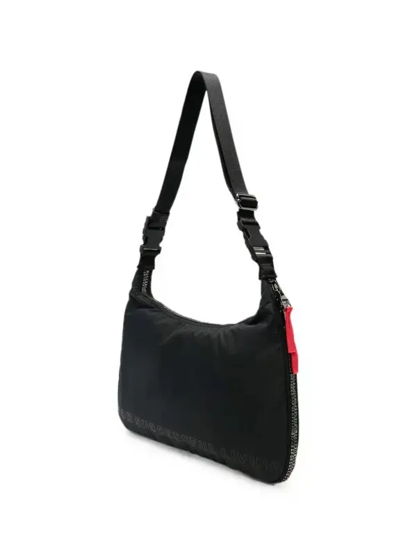 DIESEL® Logo-embossed Ripstop Shoulder Bag