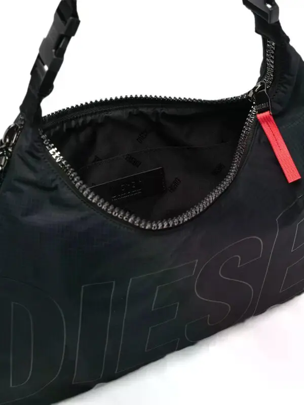 DIESEL® Logo-embossed Ripstop Shoulder Bag