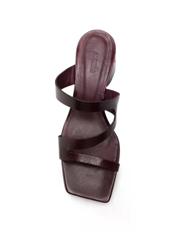 ALOHAS Orielle Multi-strap Square-toe Heeled Sandals