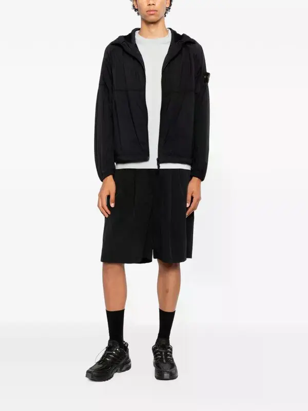 Stone Island Compass-patch Hooded Jacket