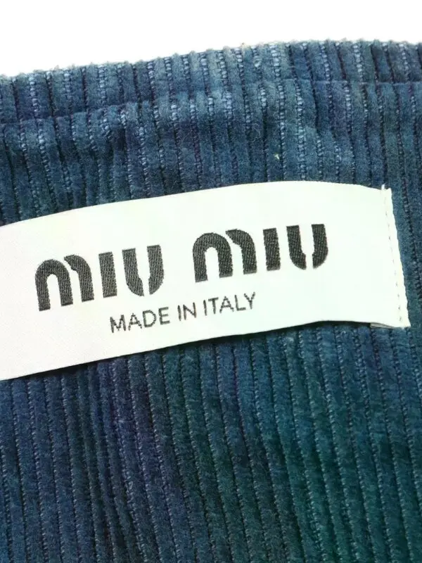 Miu Miu 2010s Corduroy Jumpsuits