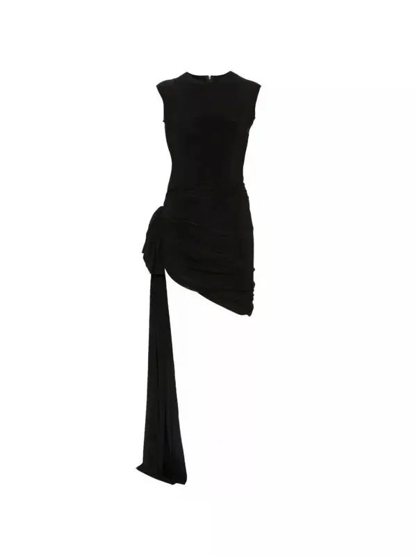 Norma Kamali Draped Mini Dress