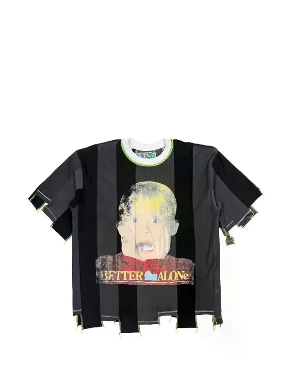 BETTER WITH AGE Graphic-print T-shirt - Black