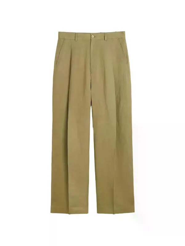 CMMN SWDN Mid-rise Pleat Detail Trousers