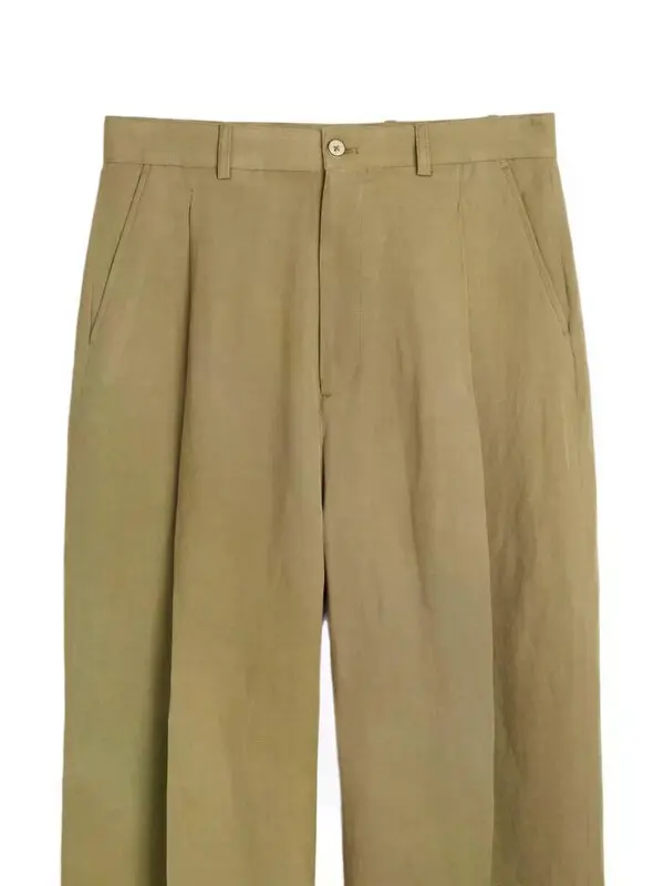 CMMN SWDN Mid-rise Pleat Detail Trousers