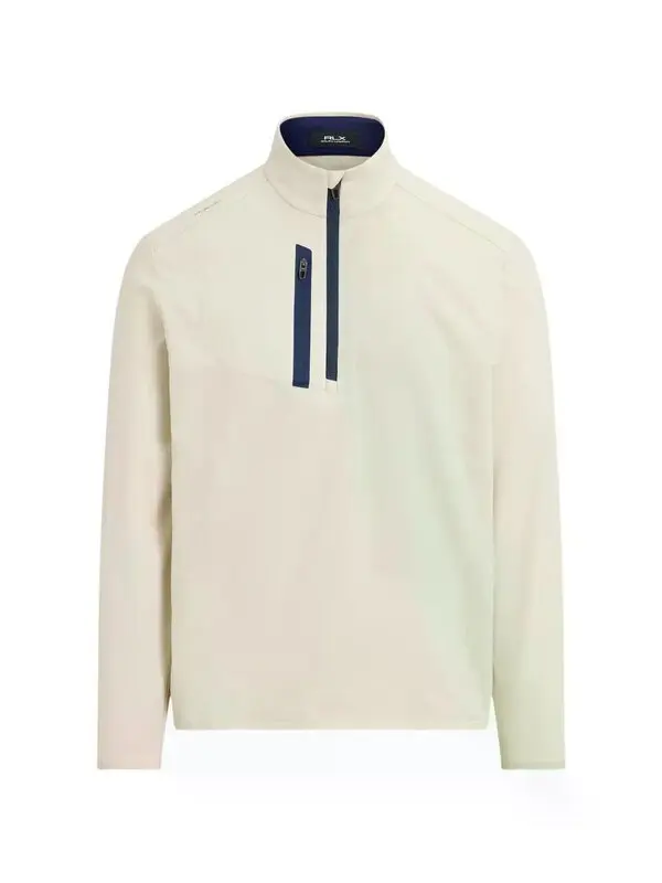 Rlx Ralph Lauren Jersey Quarter-zip Sweatshirt