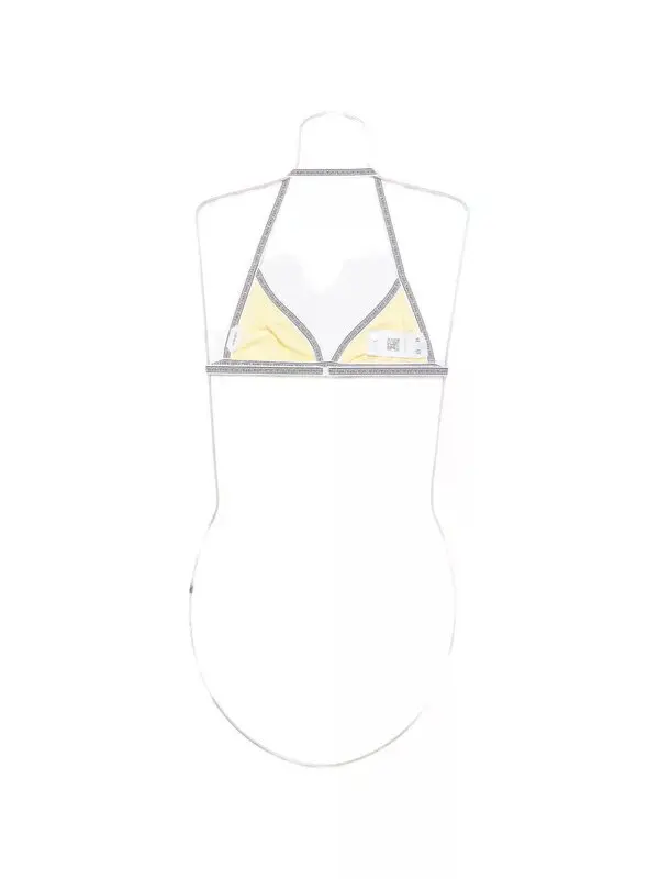 Versace Triangle-cup Bikini Top
