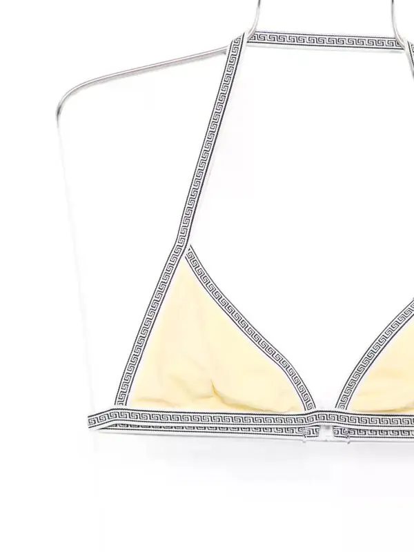 Versace Triangle-cup Bikini Top