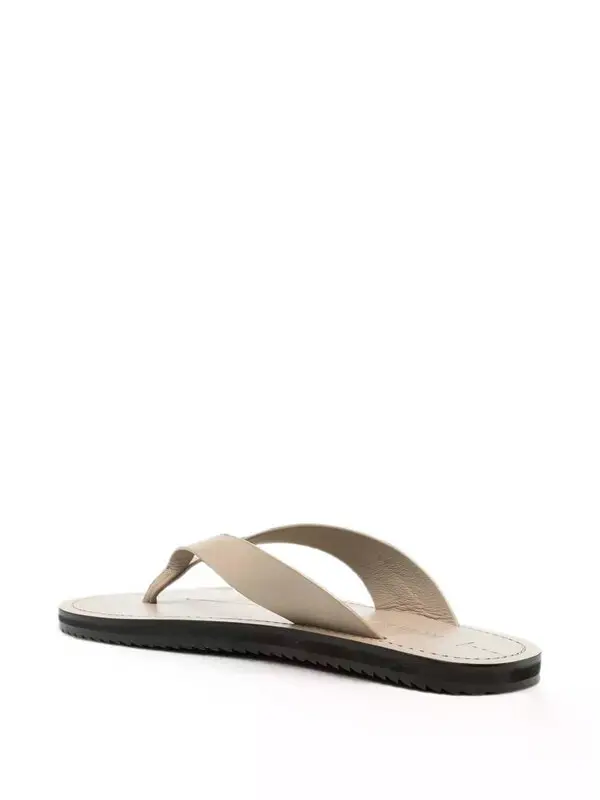 A.emery Flora Leather Thong Sandals